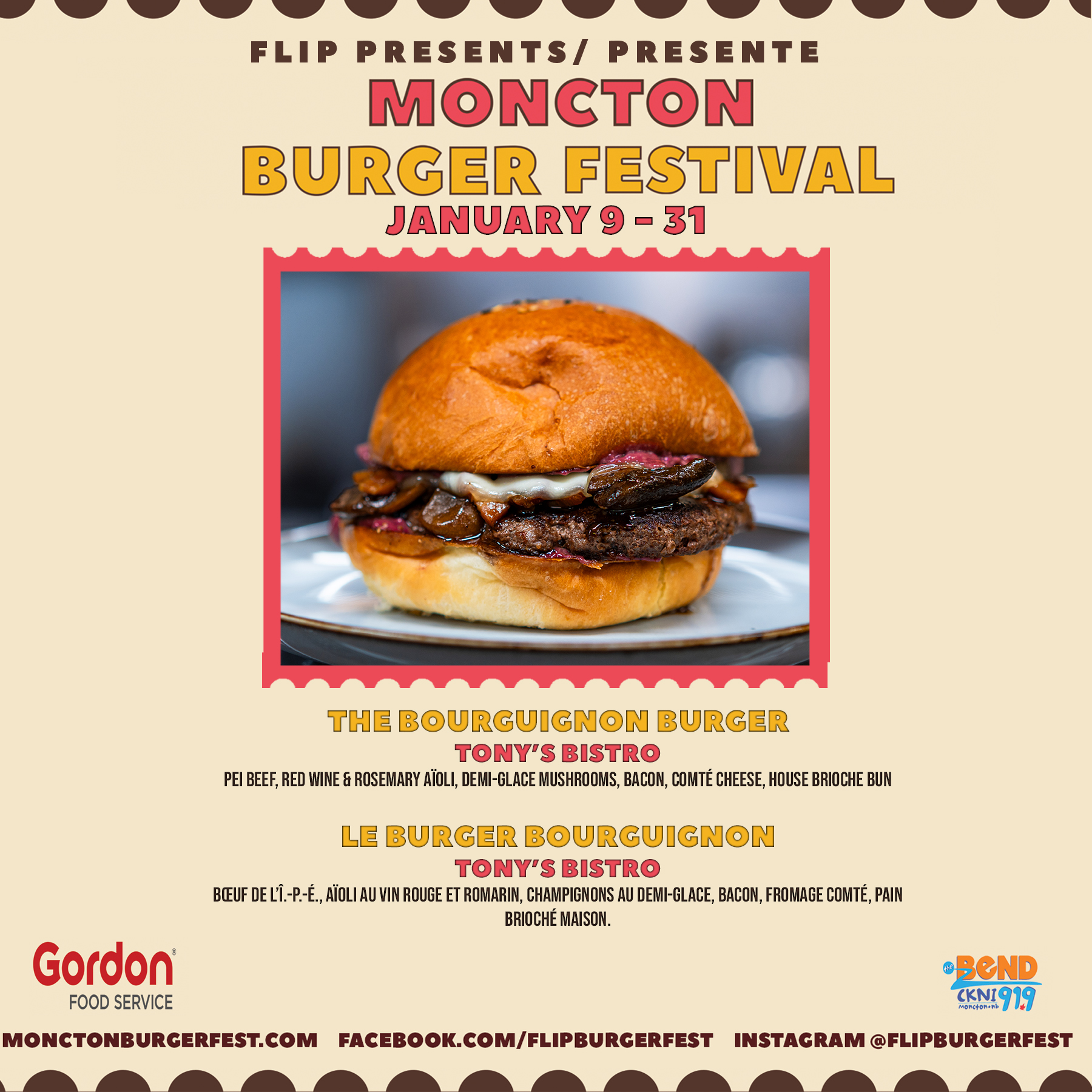 Moncton Burger Festival 2026 - Rate Your Favorite Burgers