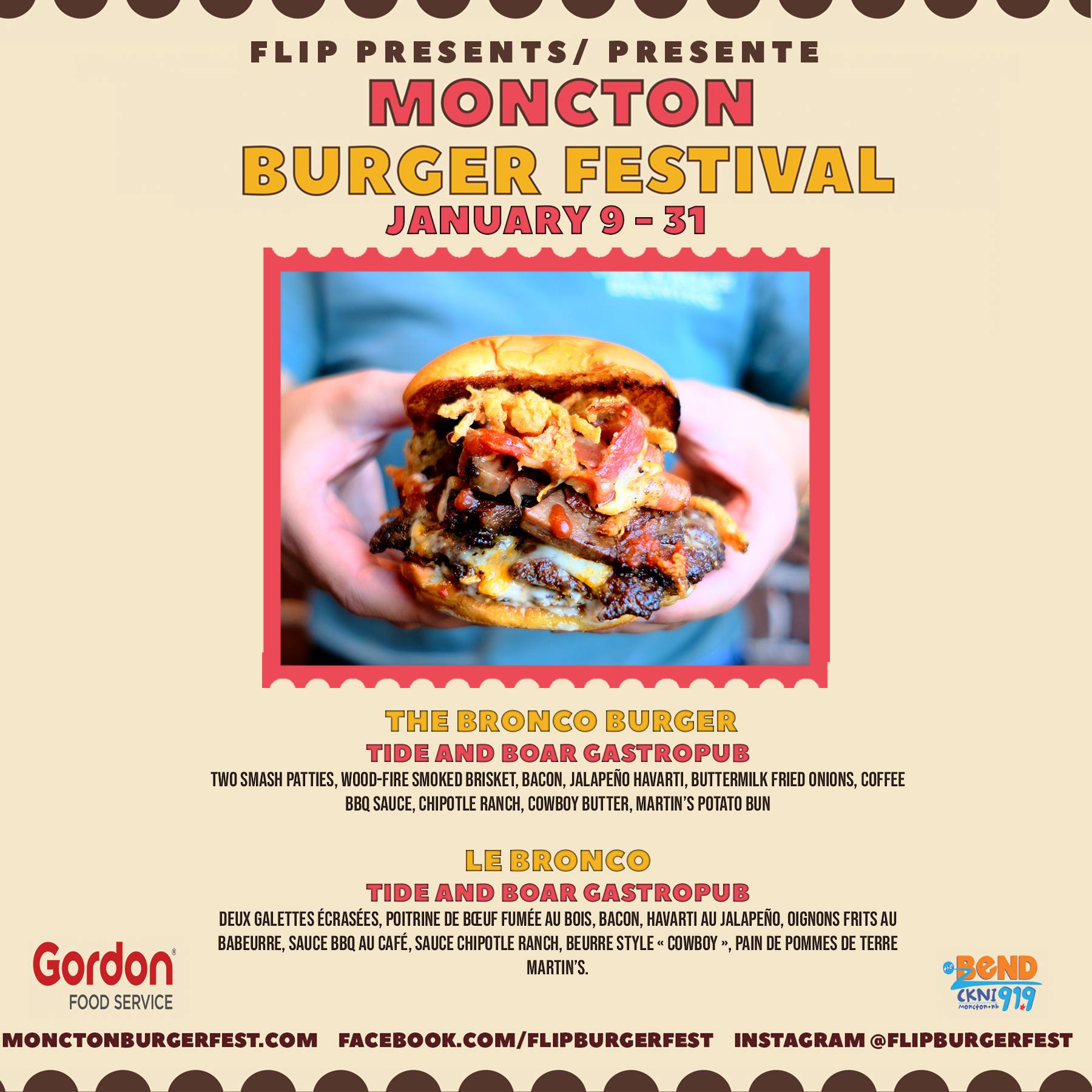 Moncton Burger Festival 2026 - Rate Your Favorite Burgers